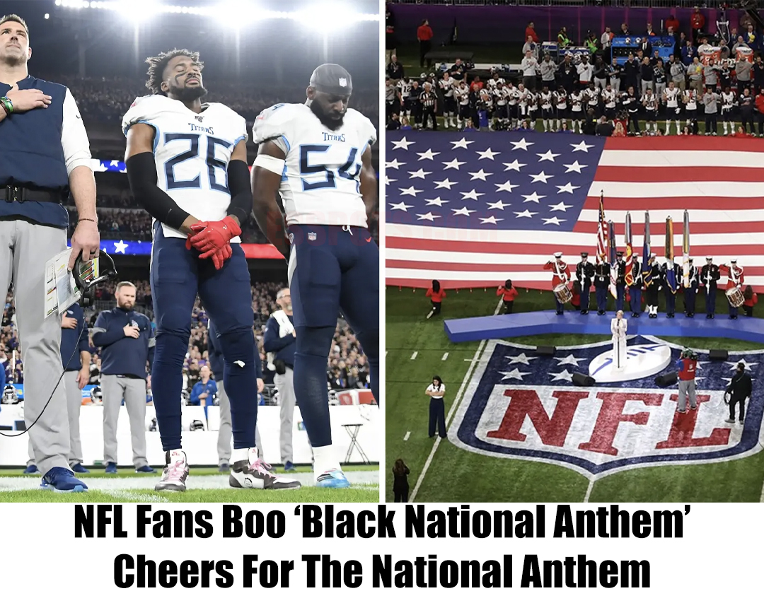 TRUE: NFL Fans Boo ‘Black National Anthem’, Cheers For The National ...