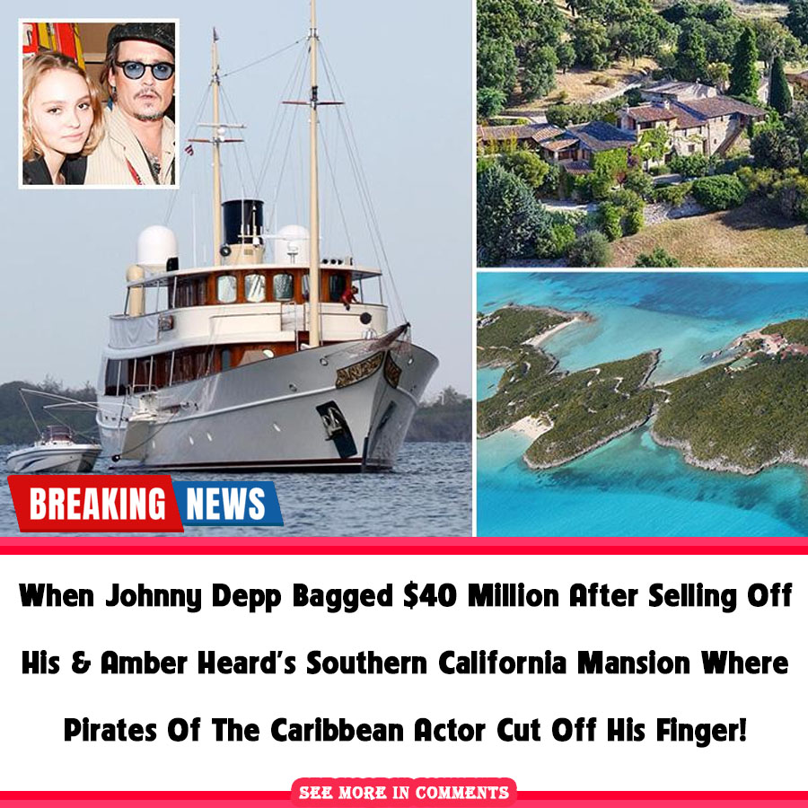 Johnny Depp Bought 14 Homes With $75 Million & Spent $18 Million To Buy ...