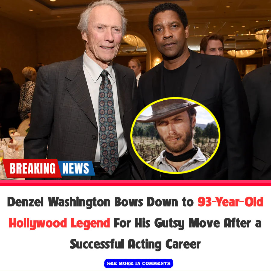 Denzel Washington Bows Down to 93-Year-Old Hollywood Legend For His ...