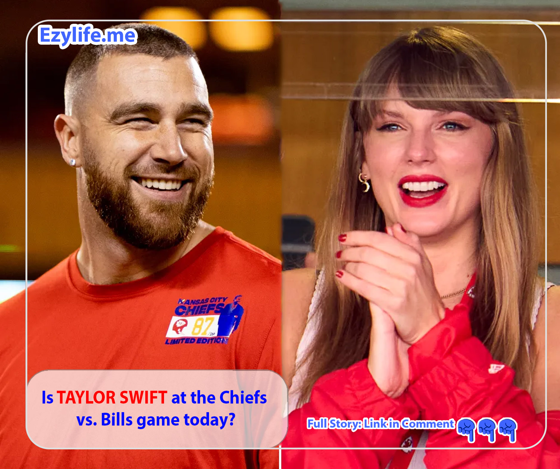 Is Taylor Swift at the Chiefs vs. Bills game today? Updates on if star ...