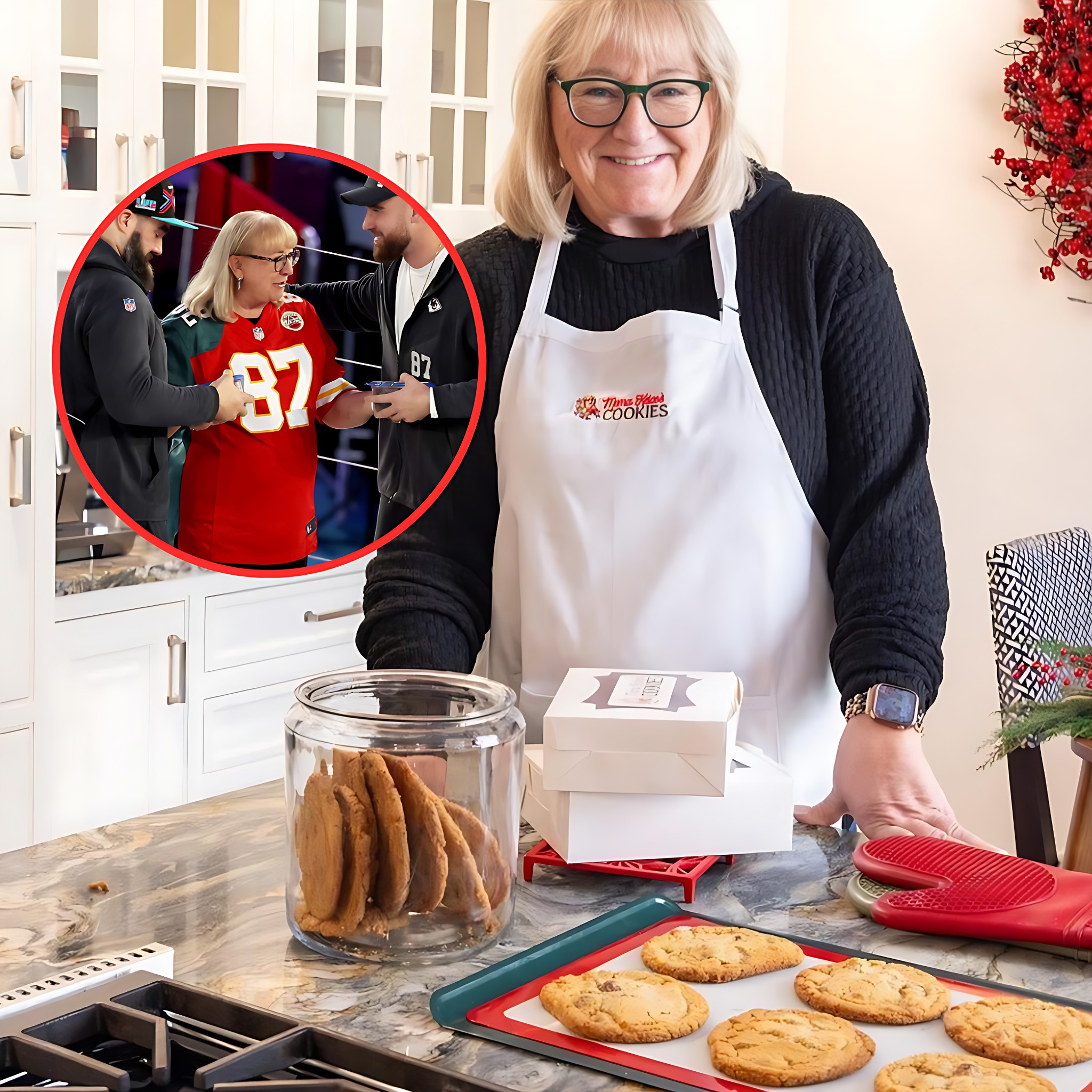 Donna Kelce’s chocolate-chip cookies soon will be sold at Arrowhead ...