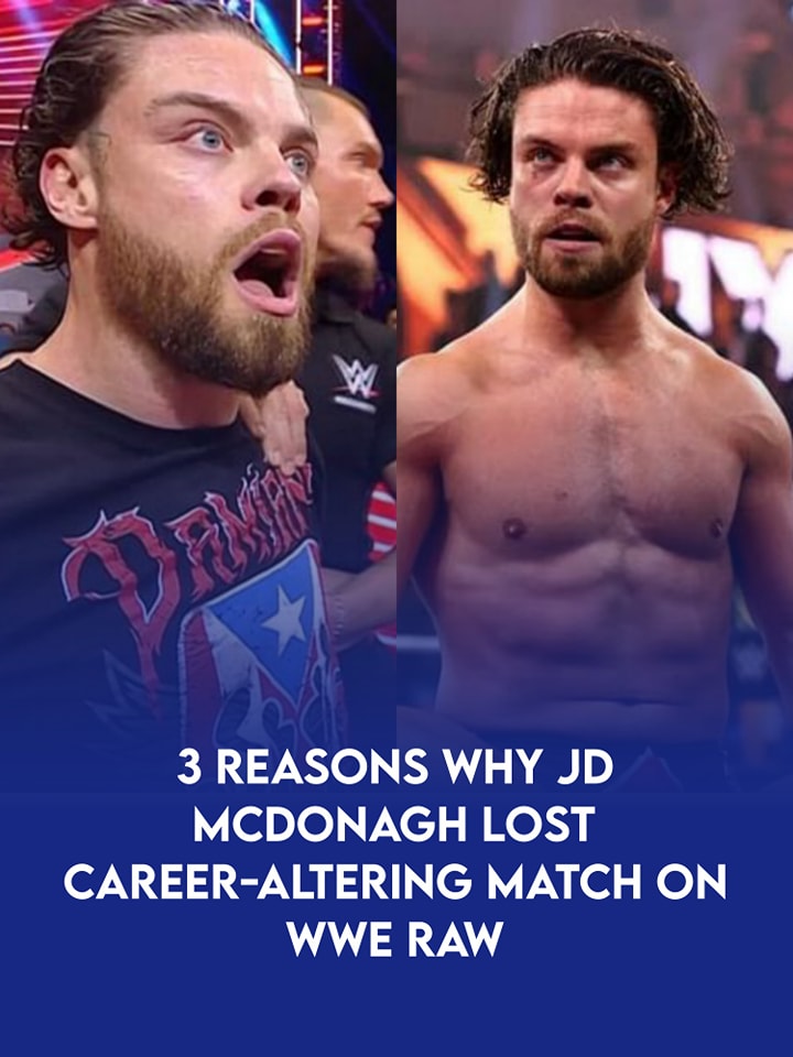 3 Reasons why JD McDonagh lost career-altering match on WWE RAW - News