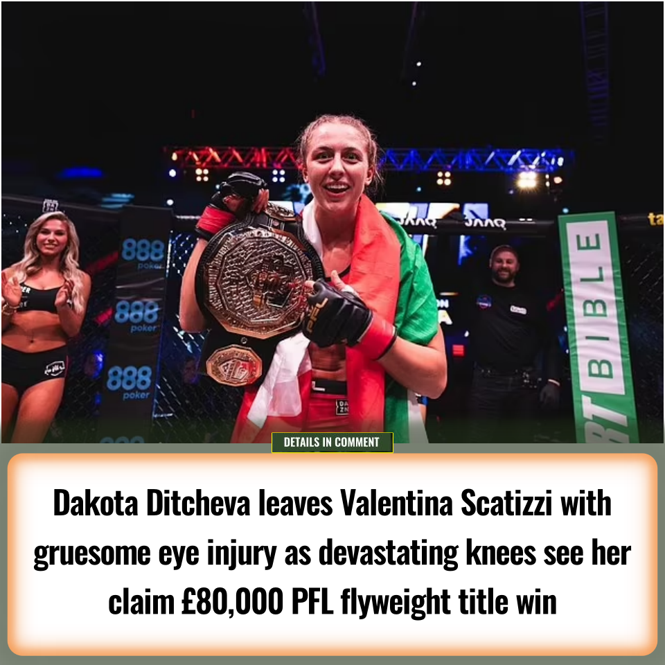 Dakota Ditcheva leaves Valentina Scatizzi with gruesome eye injury as ...