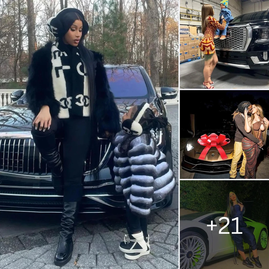 Cardi B has a collection of supercars full of Lamborghinis and Rolls ...
