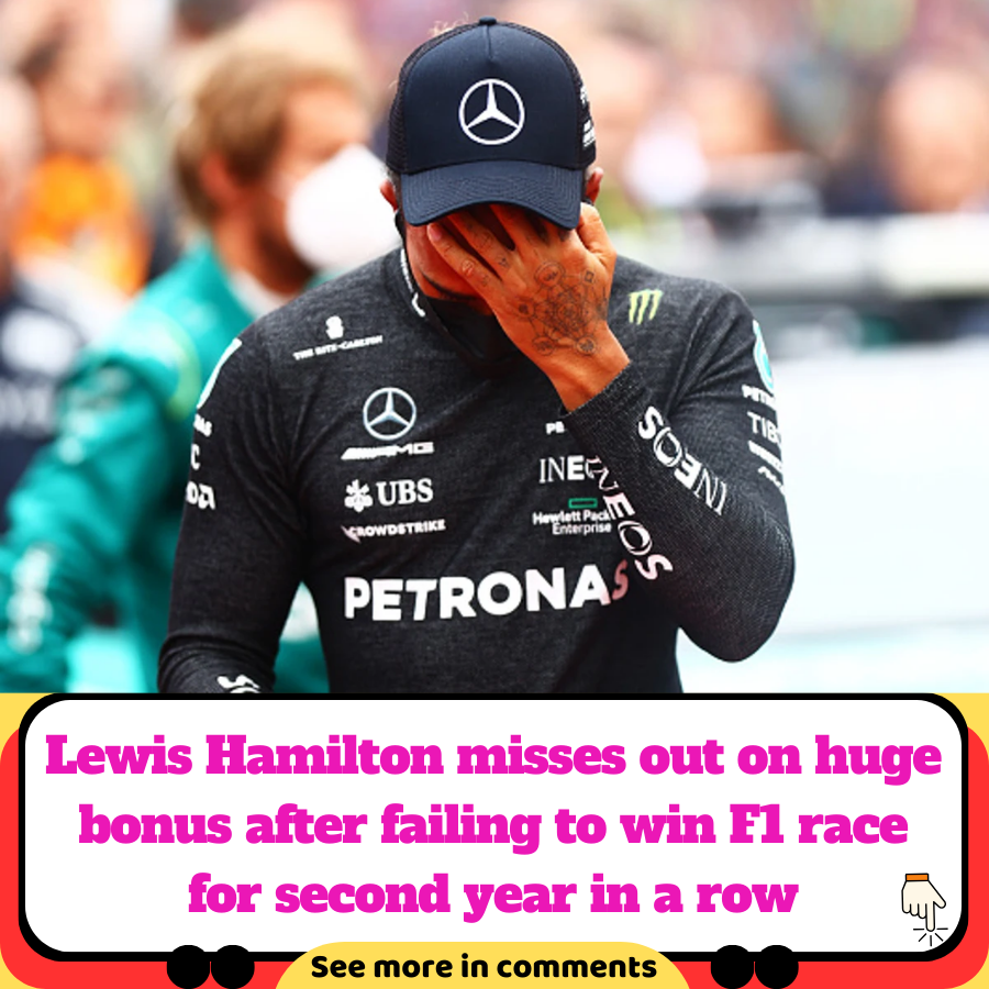 Lewis Hamilton misses out on huge bonus after failing to win F1 race ...