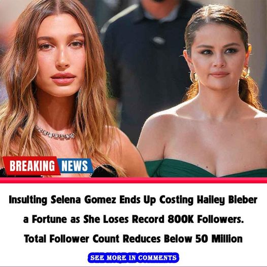 Insulting Selena Gomez Ends Up Costing Hailey Bieber a Fortune as She ...