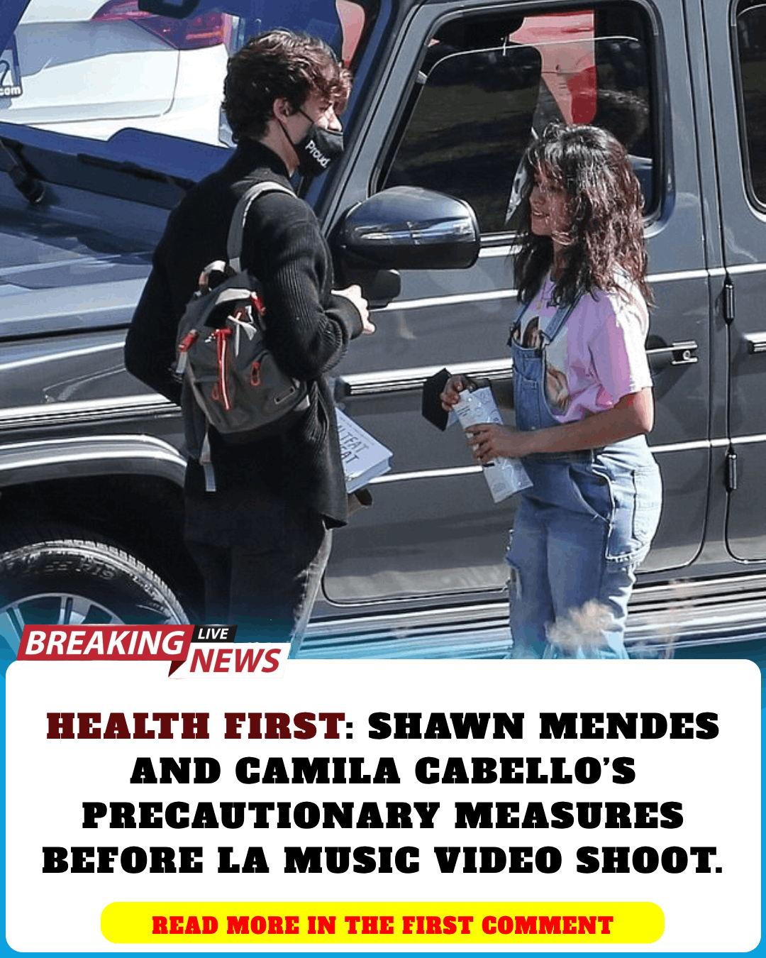Health First: Shawn Mendes and Camila Cabello’s Precautionary Measures ...
