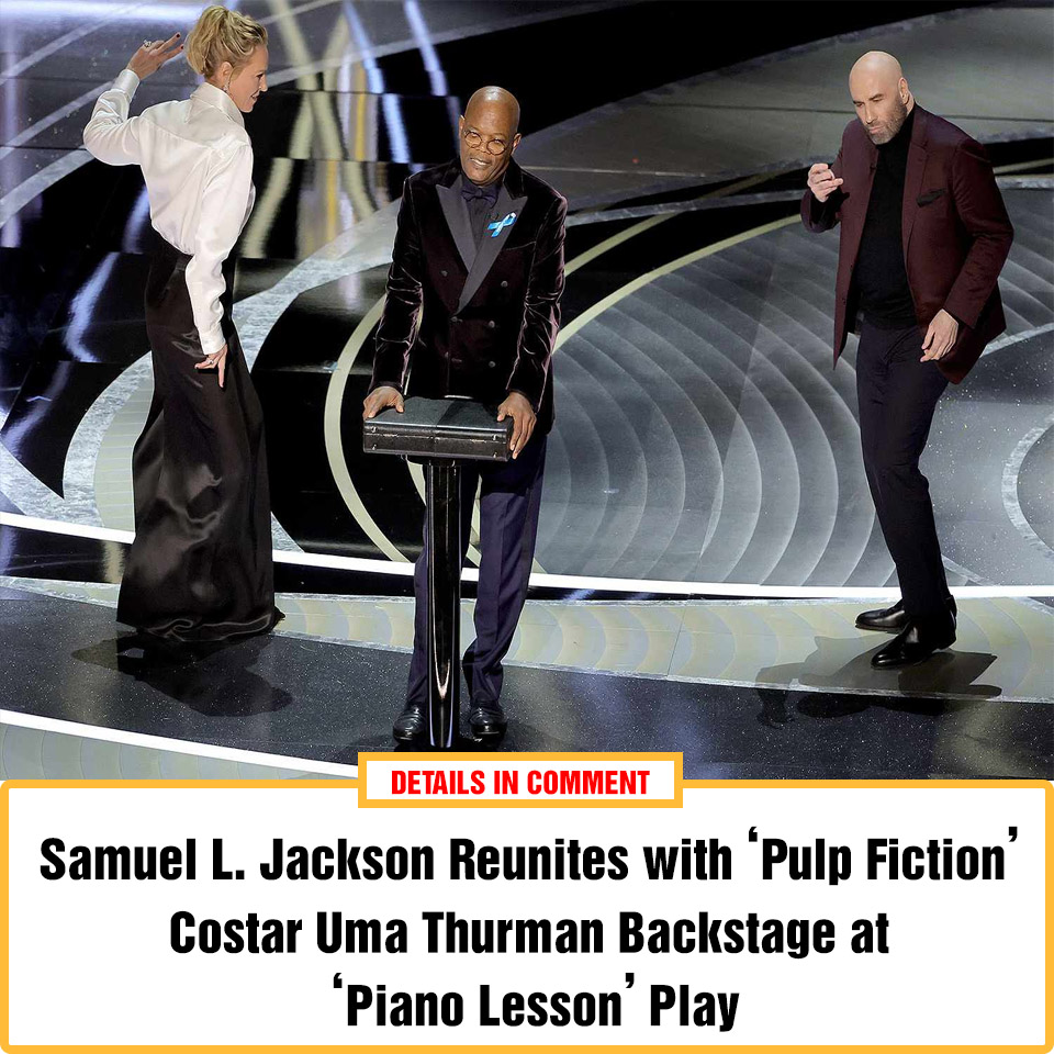 Samuel L. Jackson Reunites with ‘Pulp Fiction’ Costar Uma Thurman ...