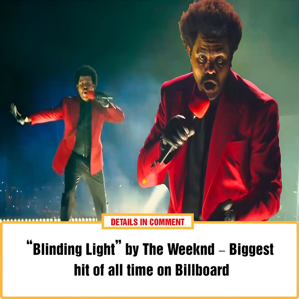 “Blinding Light” by The Weeknd – Biggest hit of all time on Billboard ...