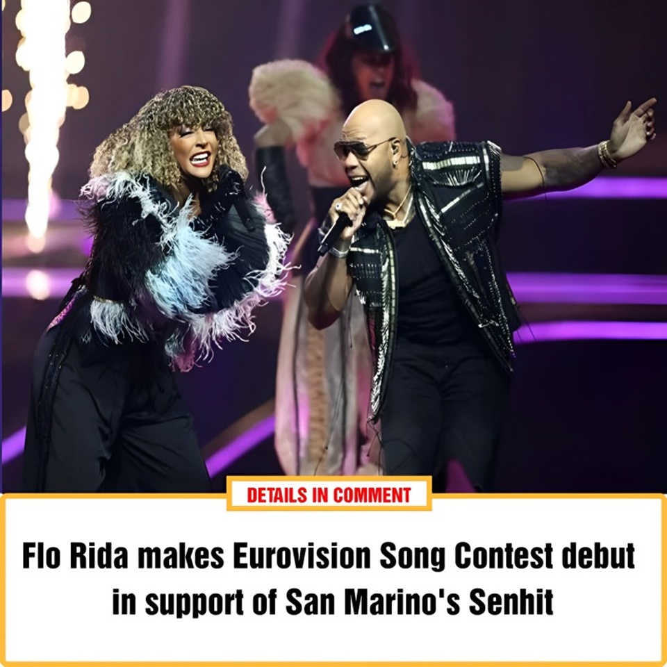 Flo Rida makes Eurovision Song Contest debut in support of San Marino's ...