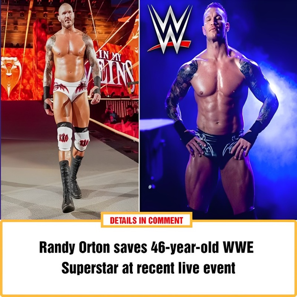 Randy Orton saves 46-year-old WWE Superstar at recent live event - News