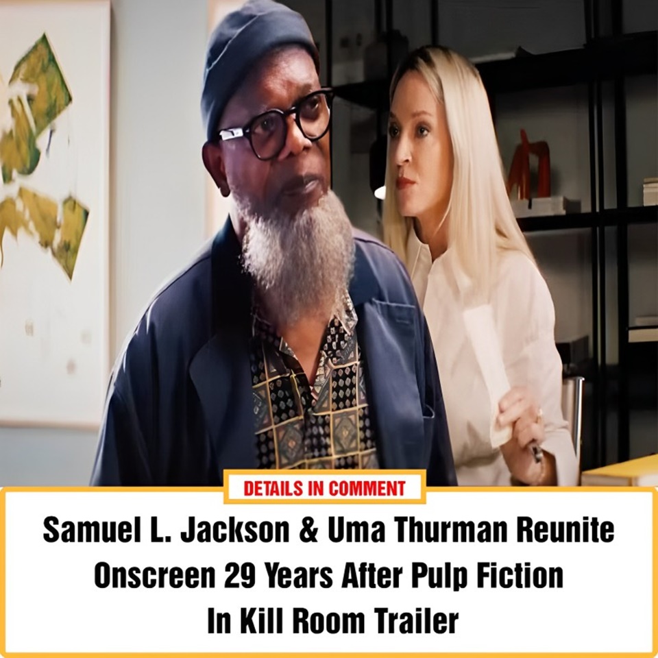 Samuel L. Jackson & Uma Thurman Reunite Onscreen 29 Years After Pulp Fiction In Kill Room ...