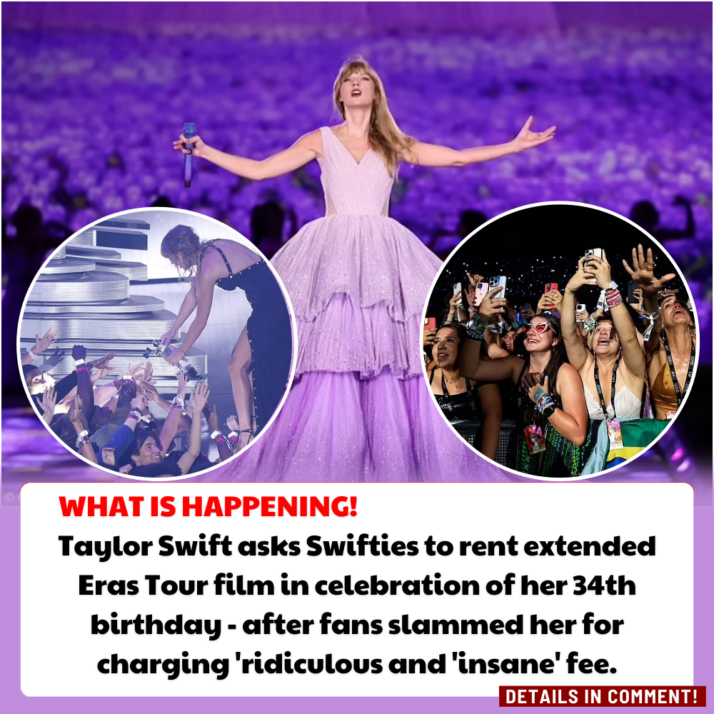 Taylor Swift asks Swifties to rent extended Eras Tour film in ...