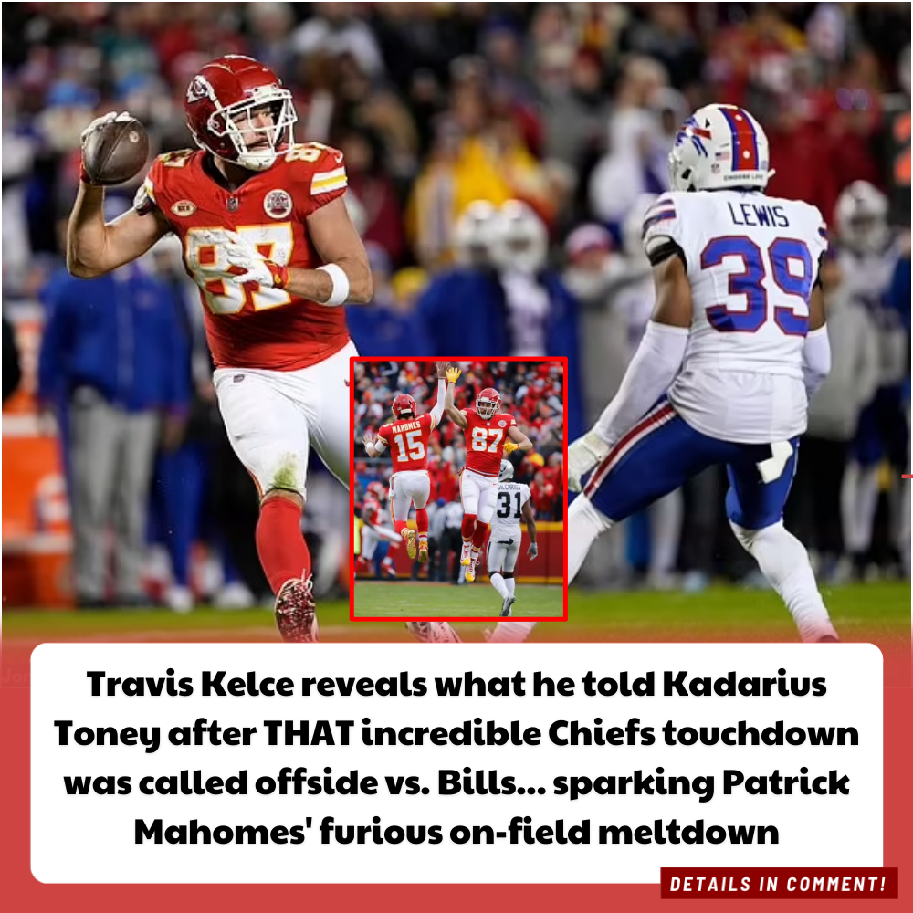 Travis Kelce reveals what he told Kadarius Toney after THAT incredible Chiefs touchdown was ...
