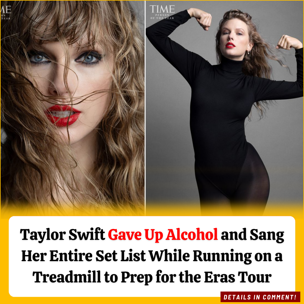Taylor Swift Gave Up Alcohol and Sang Her Entire Set List While Running ...