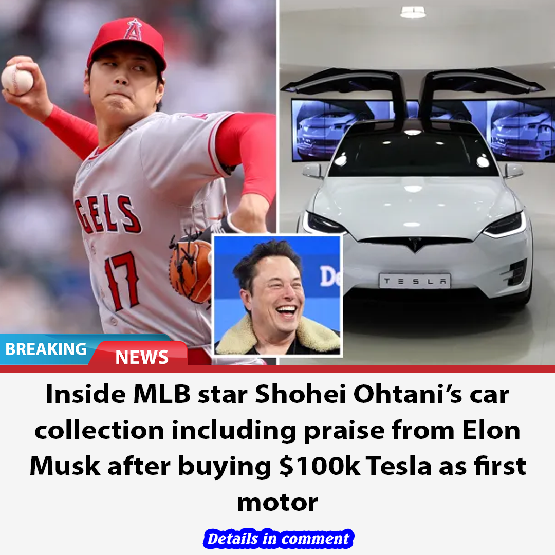 Inside MLB star Shohei Ohtani’s car collection including praise from ...