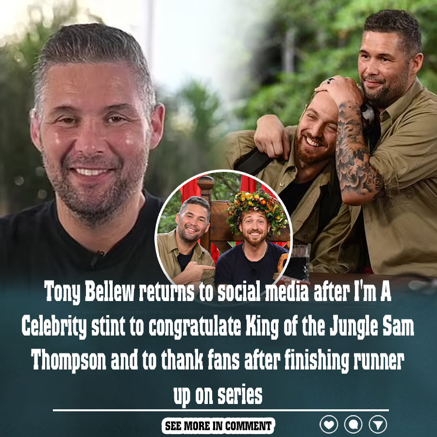 Tony Bellew returns to social media after I'm A Celebrity stint to ...