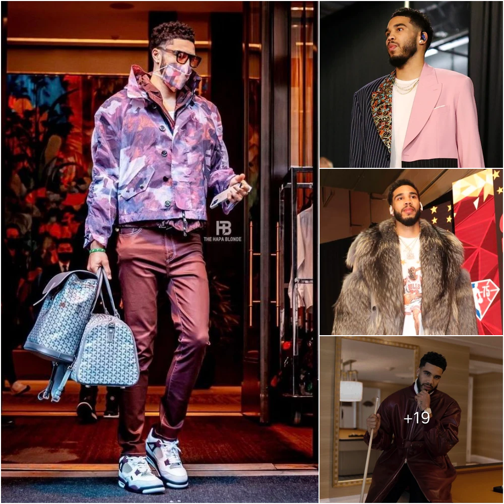 Unveiling the Fashion Kingdom of Jayson Tatum: The NBA’s Prince of ...
