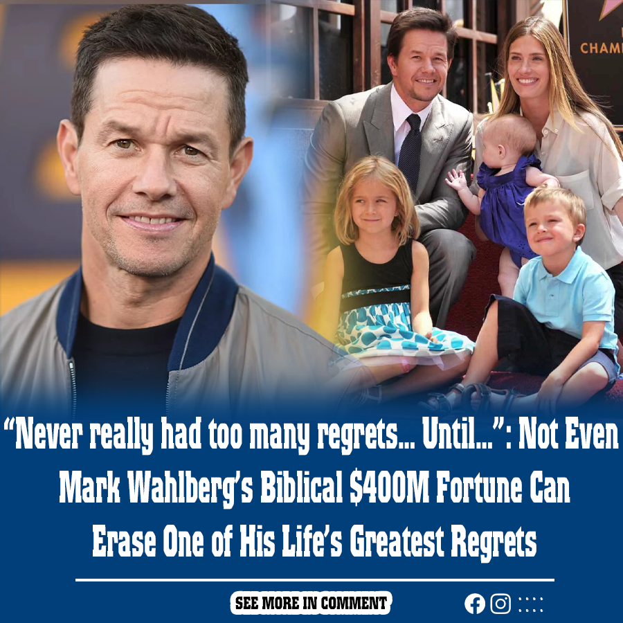 “Never really had too many regrets… Until…”: Not Even Mark Wahlberg’s ...