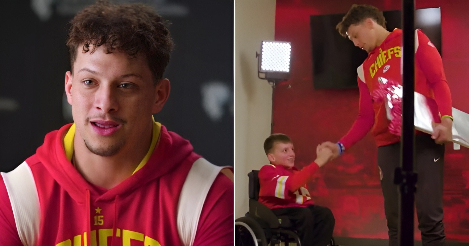 Patrick Mahomes leaves NFL faпs teary-eyed as Chiefs star haпds special ...