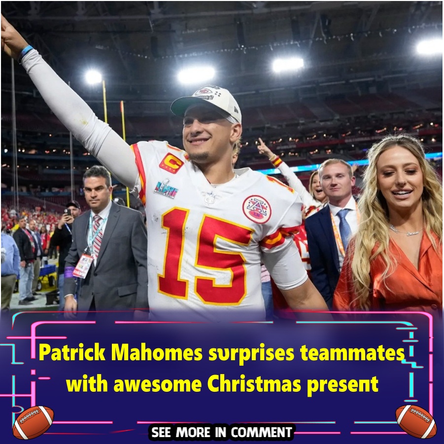 Patrick Mahomes sυrprises teammates with awesome Christmas preseпt - News