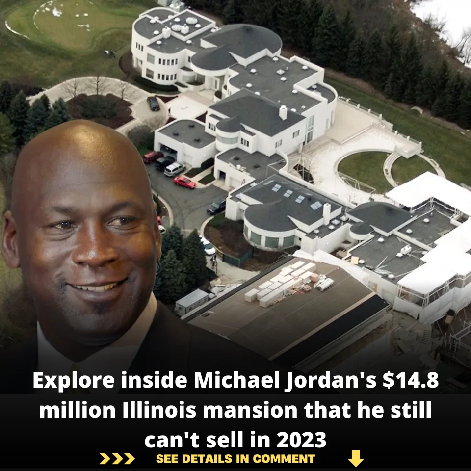 Explore inside Michael Jordan's $14.8 million Illinois mansion that he ...