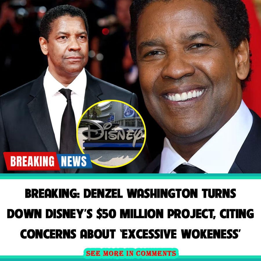 Breaking: Denzel Washington Turns Down Disney’s $50 Million Project ...