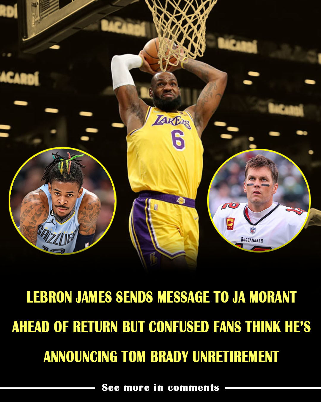 LeBron James sends message to Ja Morant ahead of return but confused ...