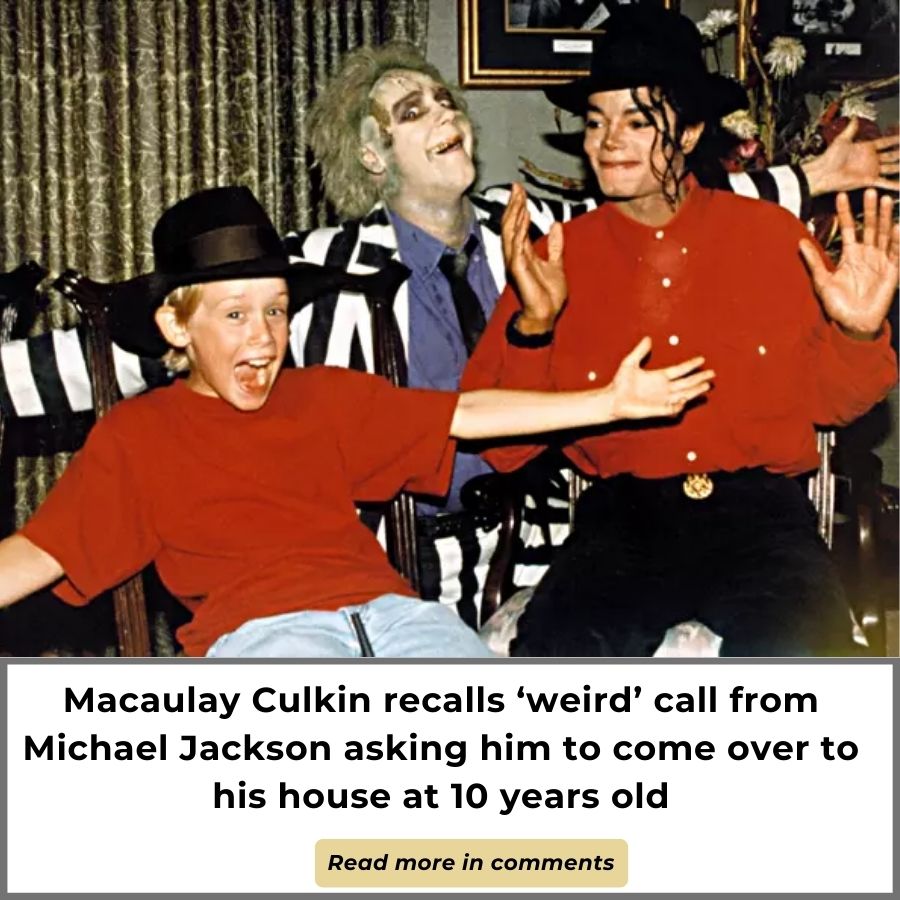Macaulay Culkin recalls ‘weird’ call from Michael Jackson asking him to ...