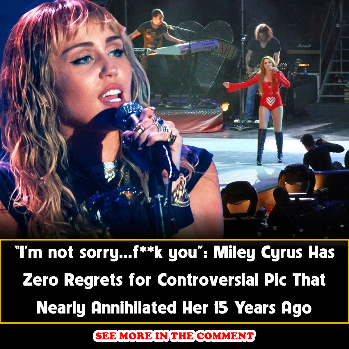 “I’m not sorry…f**k you”: Miley Cyrus Has Zero Regrets for ...