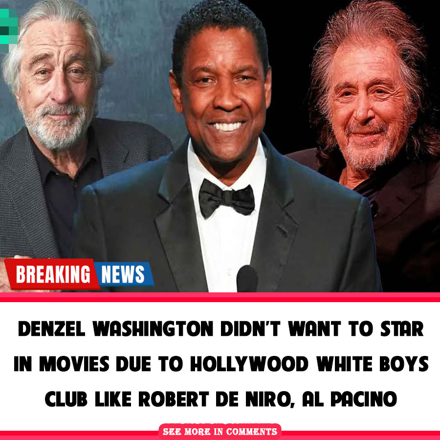 “I didn’t see anybody who looked like me”: Denzel Washington Didn’t ...