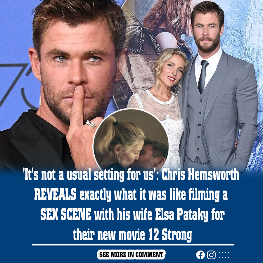 'It's not a usual setting for us': Chris Hemsworth REVEALS exactly what it was like filming a ...
