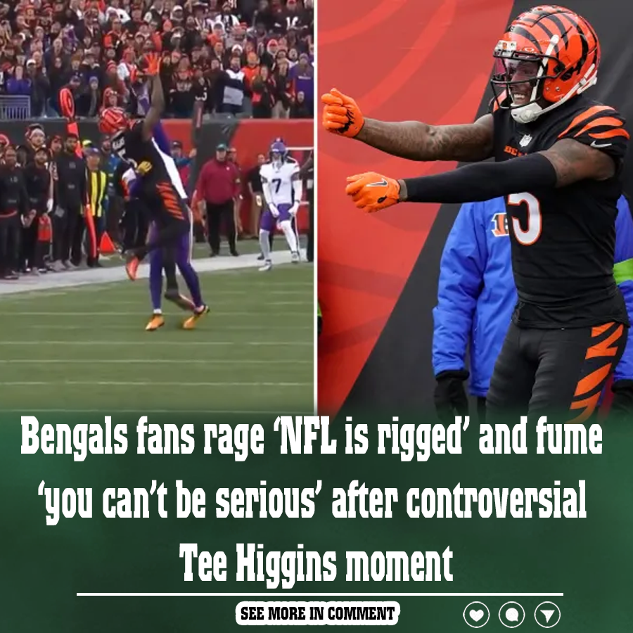 Bengals fans rage ‘NFL is rigged’ and fume ‘you can’t be serious’ after ...