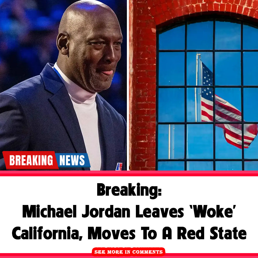 Breaking: Michael Jordan Leaves ‘Woke’ California, Moves To A Red State ...