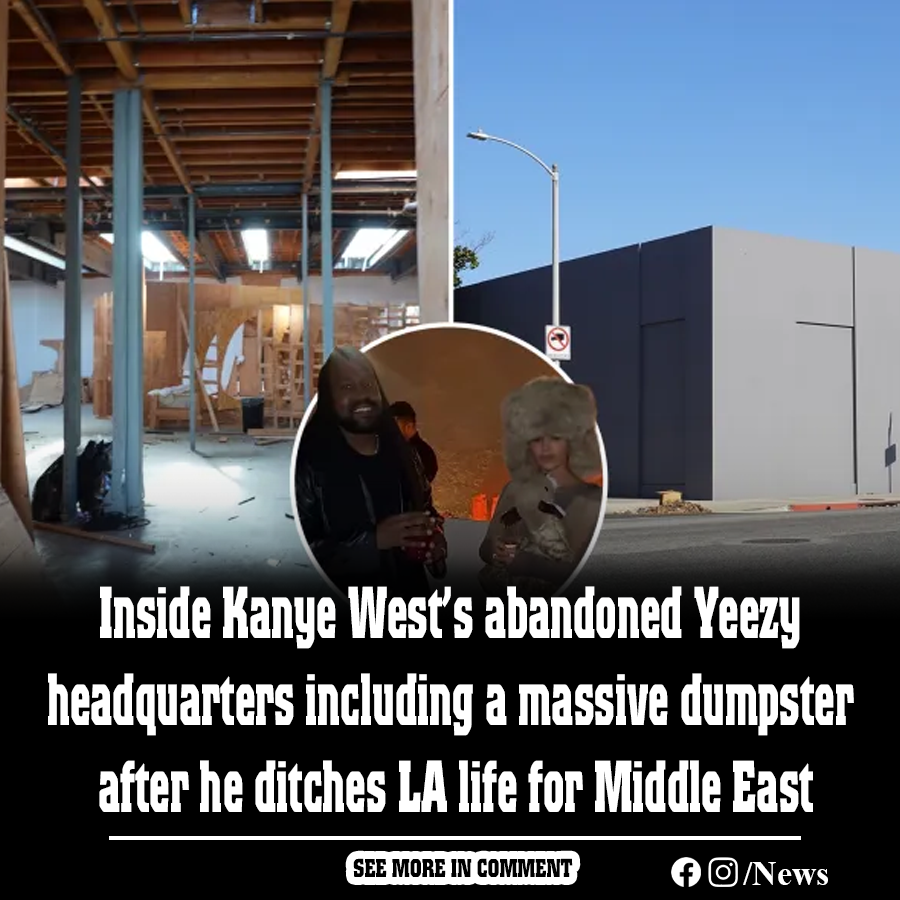 Inside Kanye West’s abandoned Yeezy headquarters including a massive ...
