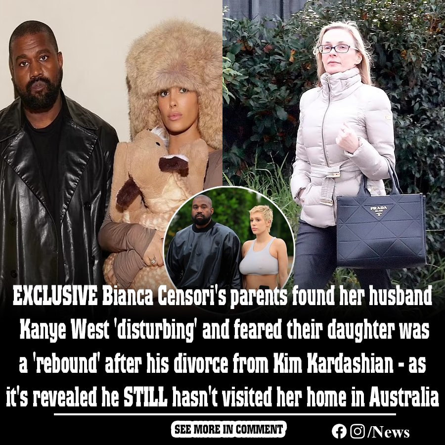 EXCLUSIVE Bianca Censori's parents found her husband Kanye West 'disturbing' and feared their ...