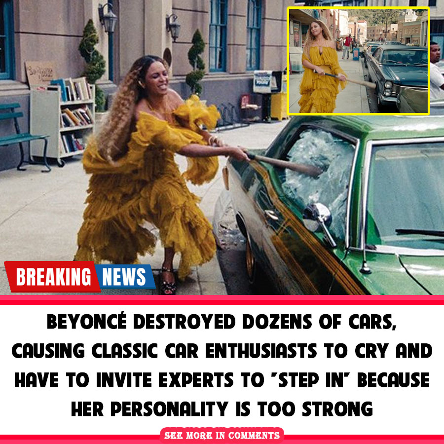 Beyoncé Destroyed Dozens Of Cars, Causing Classic Car Enthusiasts To ...