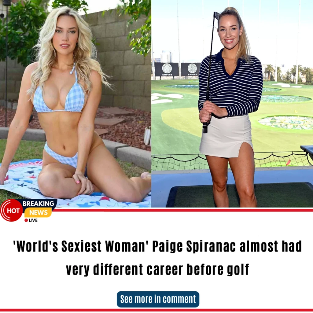 'World's Sexiest Woman' Paige Spiranac almost had very different career before golf - News