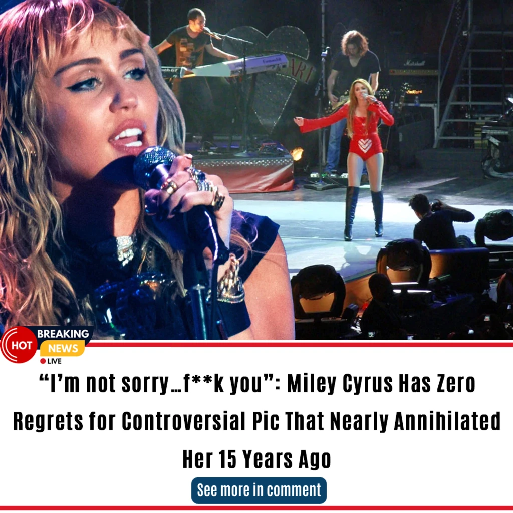 “I’m not sorry…f**k you”: Miley Cyrus Has Zero Regrets for Controversial Pic That Nearly ...