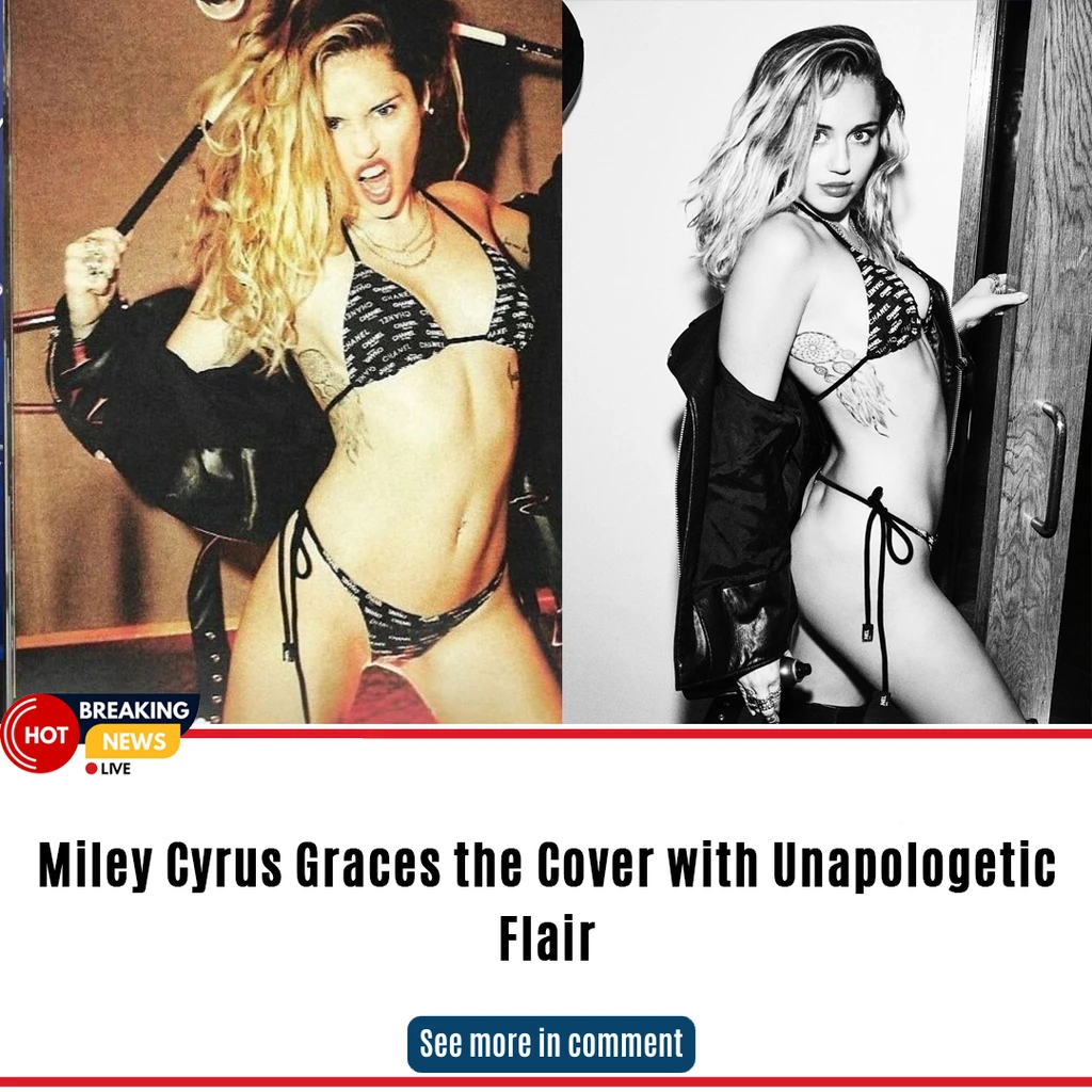 Miley Cyrus Graces the Cover with Unapologetic Flair - News