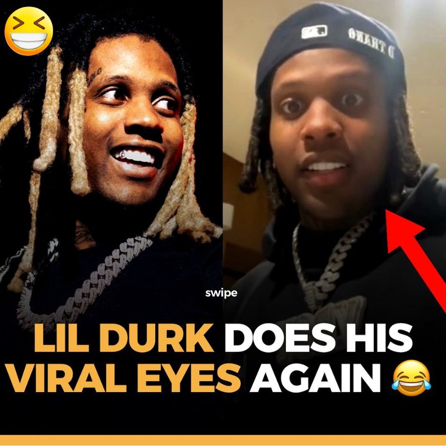 Recreates His Viral “Eyes Meme” 😭 What Do You Think Caught Durk’s ...