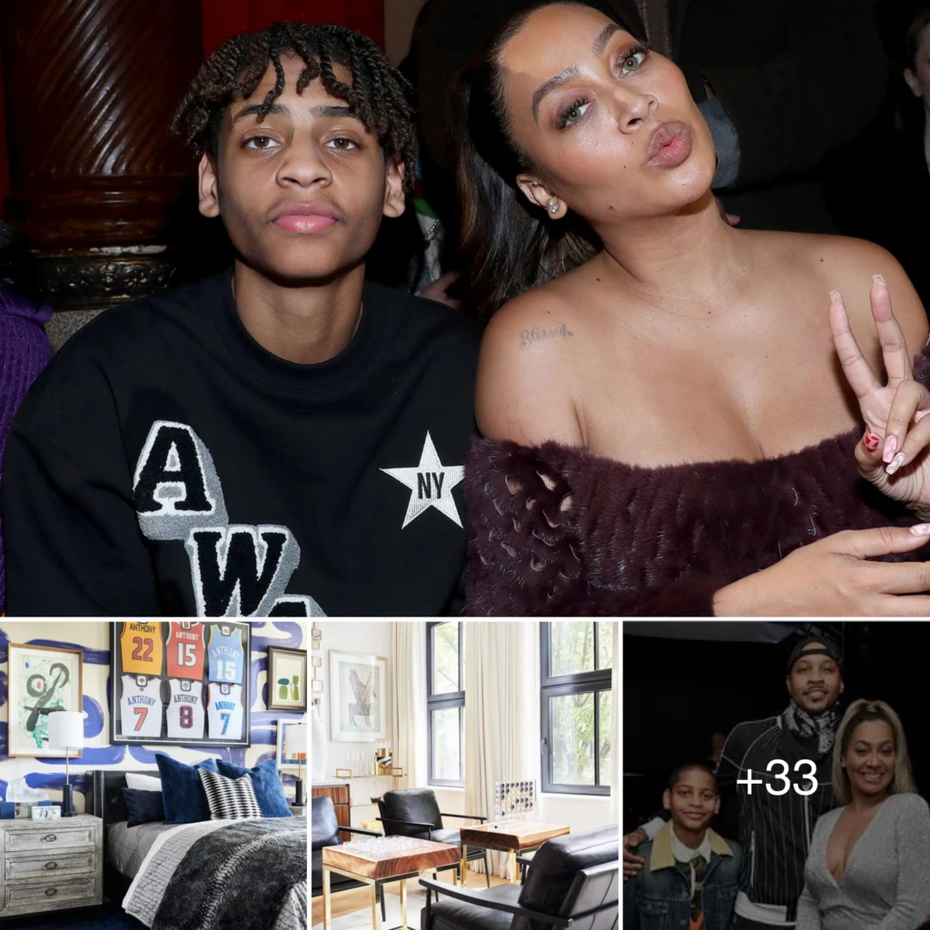 Lala Anthony built a separate room in his villa to display Carmelo’s ...