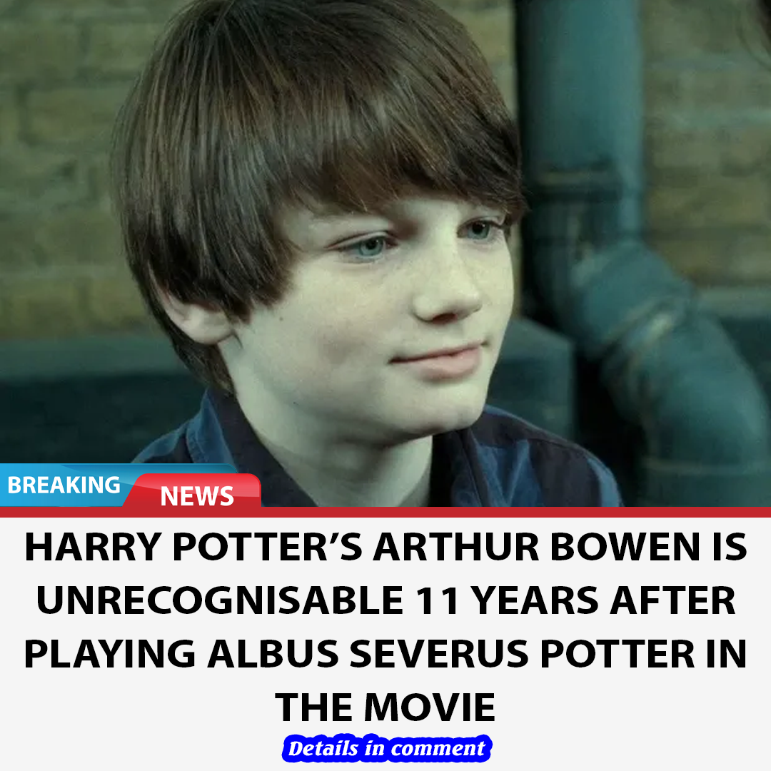 Harry Potter’s Arthur Bowen is unrecognisable 11 years after playing ...