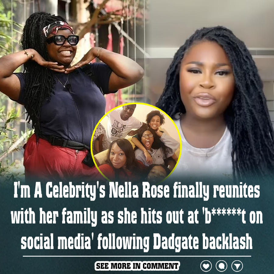 I'm A Celebrity's Nella Rose finally reunites with her family as she ...