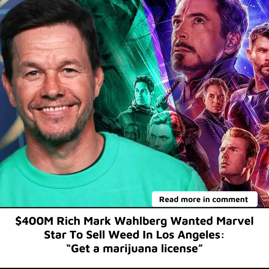 $400M Rich Mark Wahlberg Wanted Marvel Star To Sell Weed In Los Angeles ...