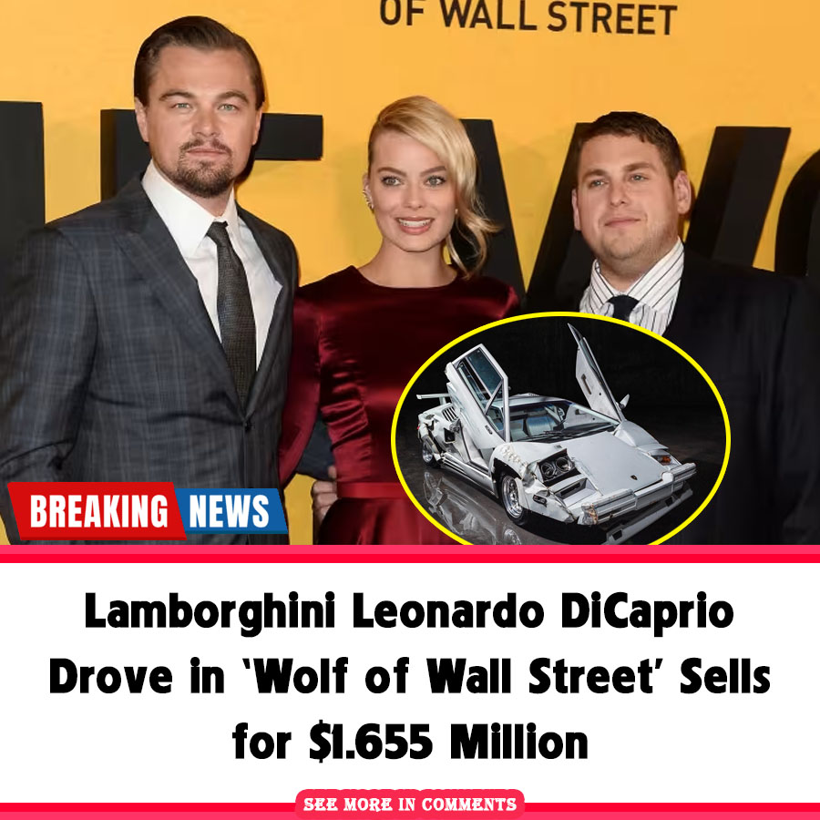 Lamborghini Leonardo DiCaprio Drove in ‘Wolf of Wall Street’ Sells for ...