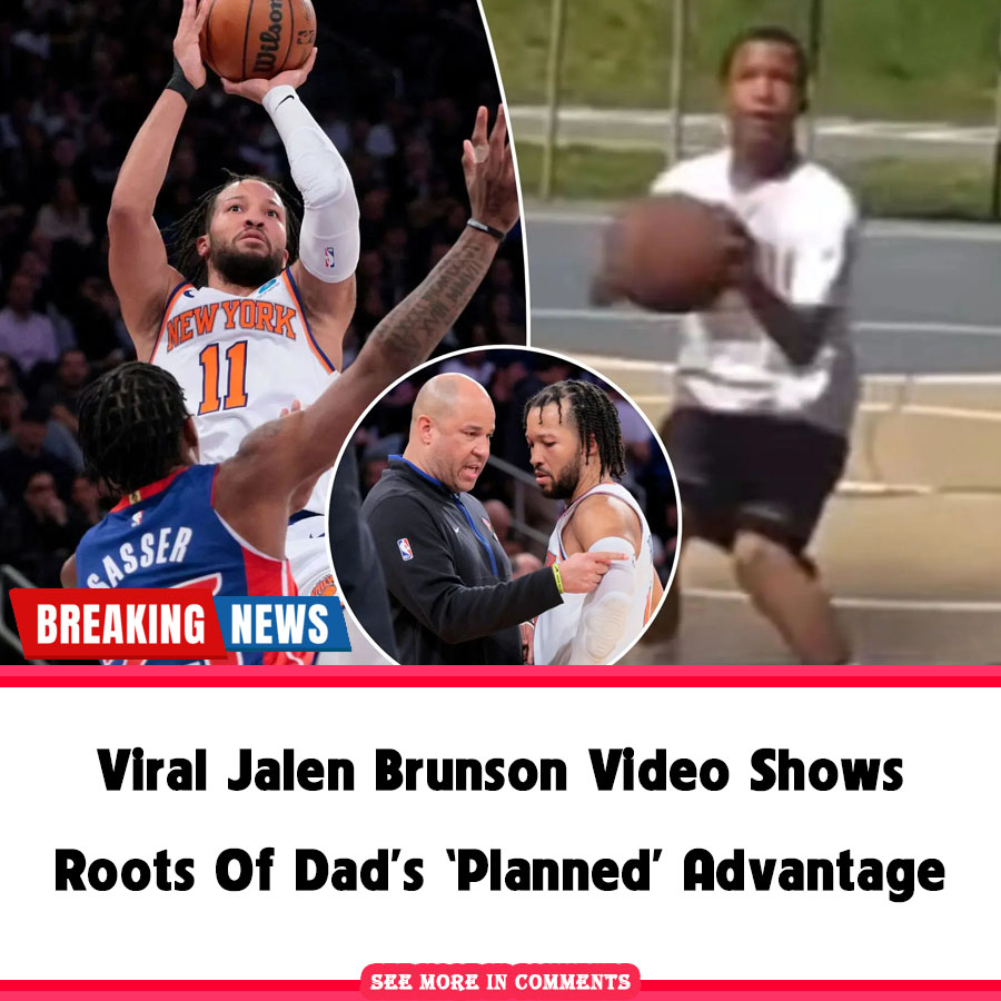 Viral Jalen Brunson video shows roots of dad’s ‘planned’ advantage - News