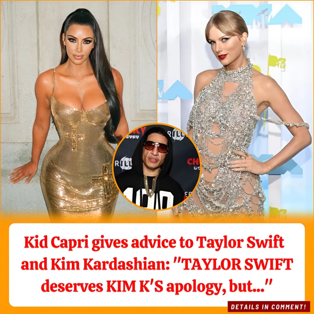 KID CAPRI: TAYLOR SWIFT DESERVES KIM K APOLOGY ... But Privately, Not ...