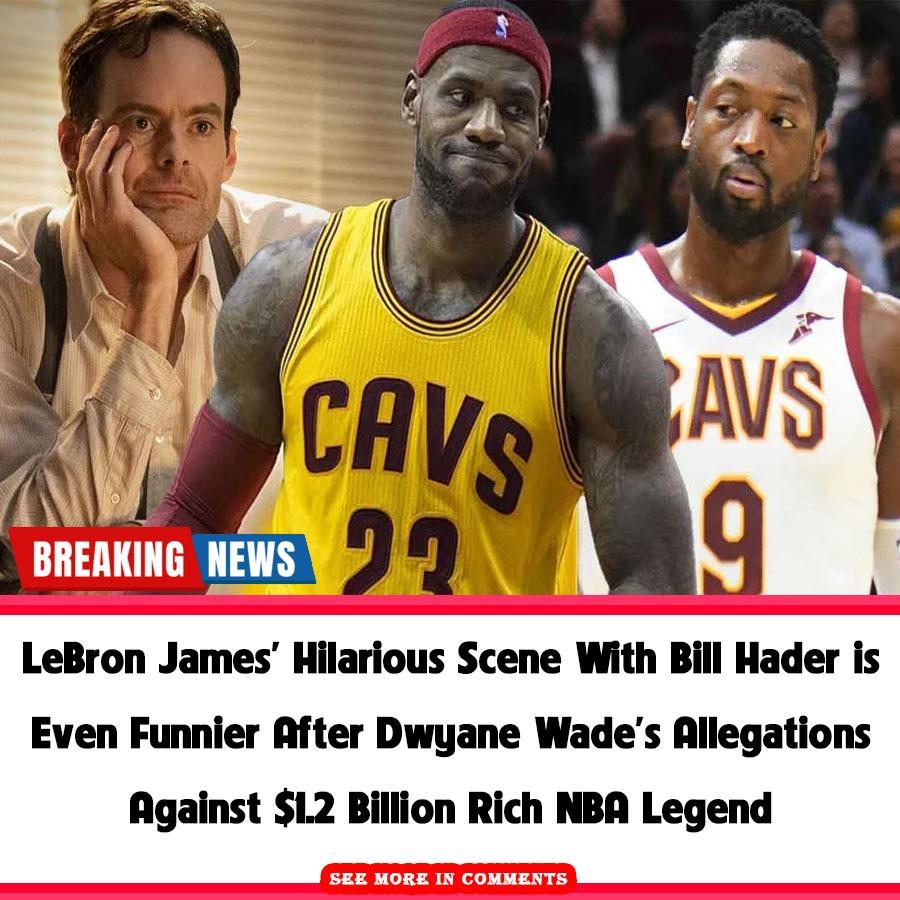 NBA - LeBron James’ Hilarious Scene With Bill Hader is Even Funnier ...