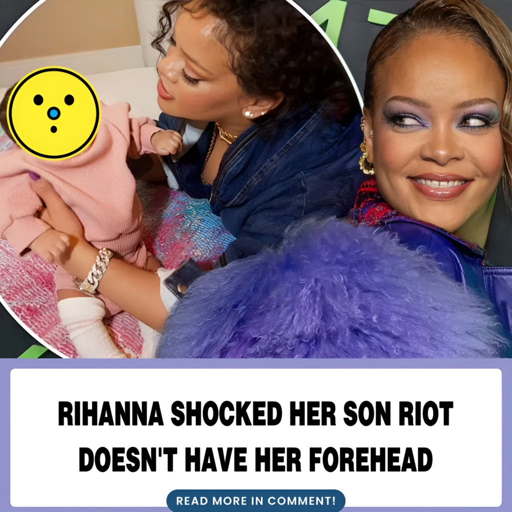 Rihanna Shocked Her Son Riot Doesn’t Have Her Forehead - News